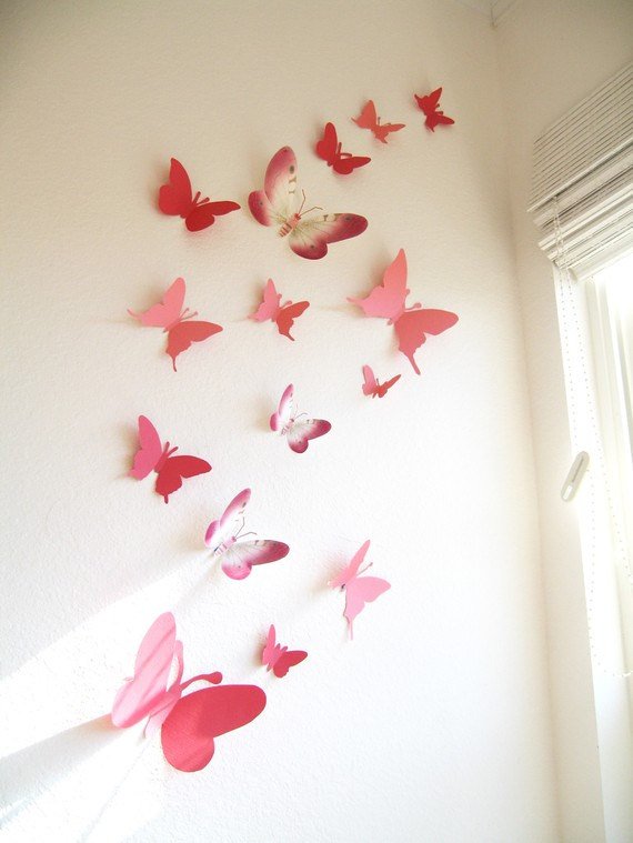 10 DIY Butterfly Wall Decor Ideas With Directions A DIY Projects